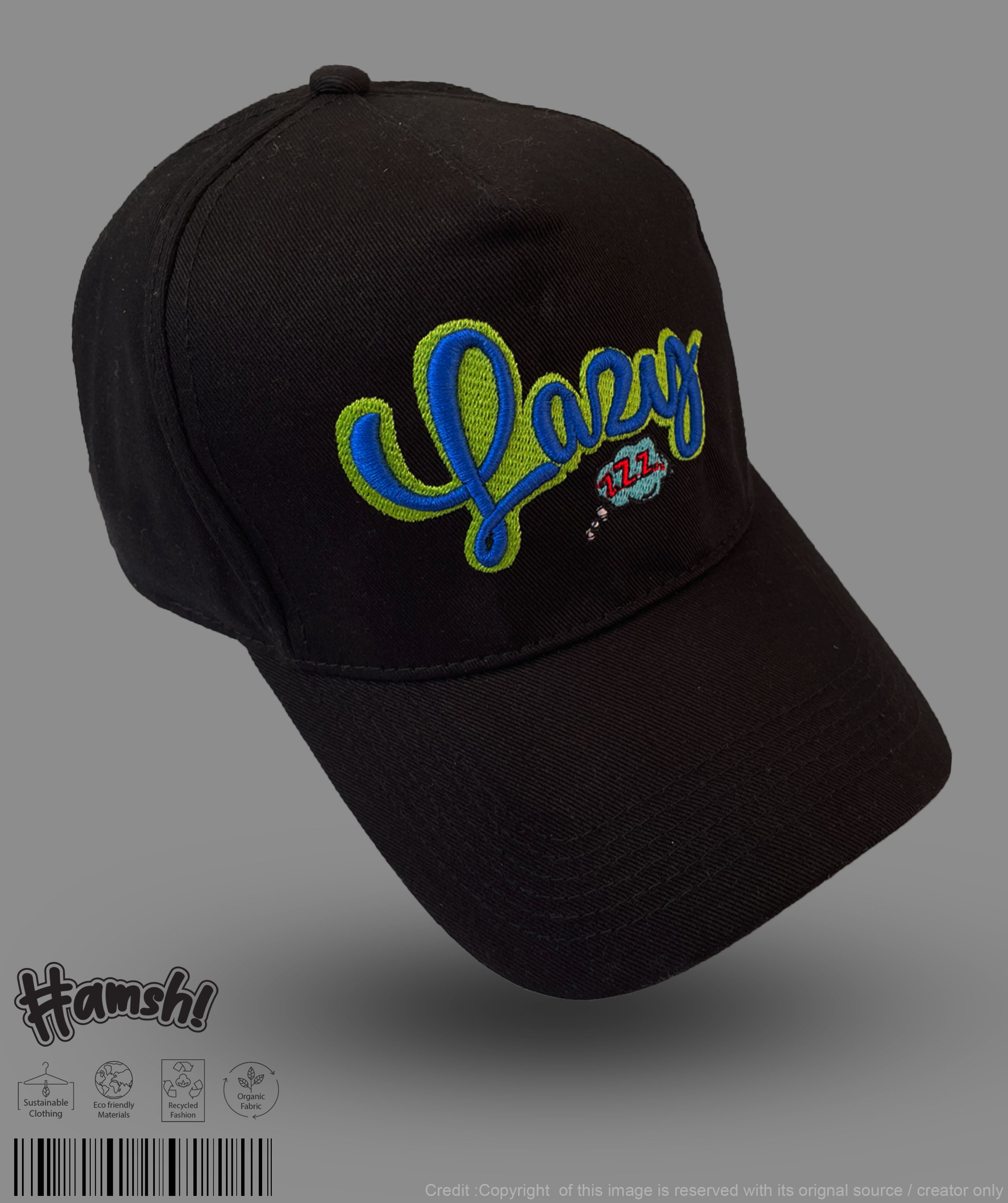 Lazy Cap - Black – Hamshi Wonders